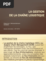 (Diapo) Cours de Logistique de Distribution | PDF | Logistique | Inventaire