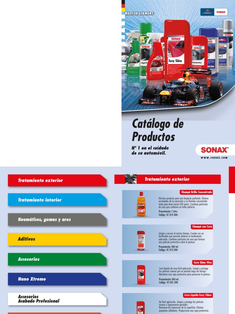 Productos de Cuidado Automotriz Solubri | PDF | Lubricante | Champú