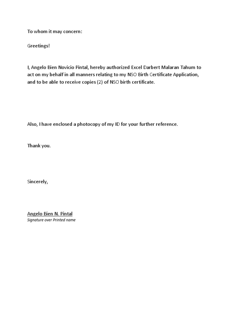 Signature Over Printed Name | PDF