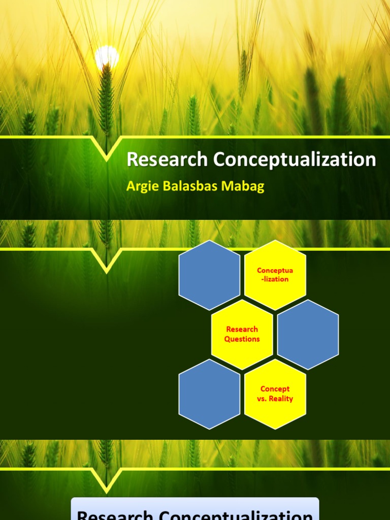Research Conceptualization | PDF