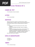 Test de Mayo: Evaluación Cognitiva | PDF | Evaluación neuropsicológica ...