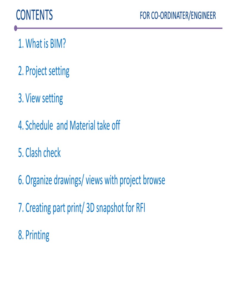 BIM Training Guide for Engineers | PDF | Building Information Modeling ...