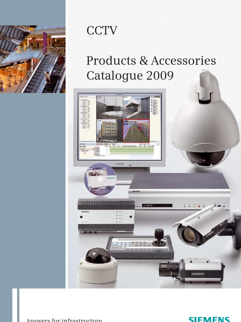 CCTV Product Catalogue 2009 | PDF | Computer Monitor | Video