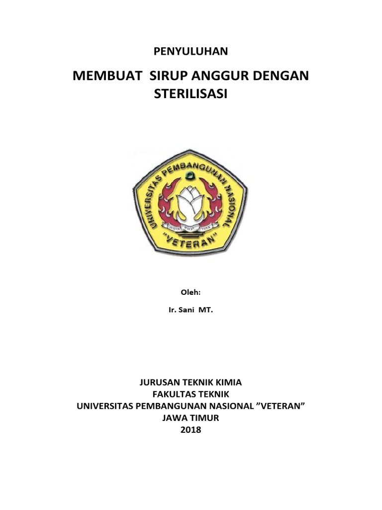 Cara Membuat Sirup Anggur Segar | PDF
