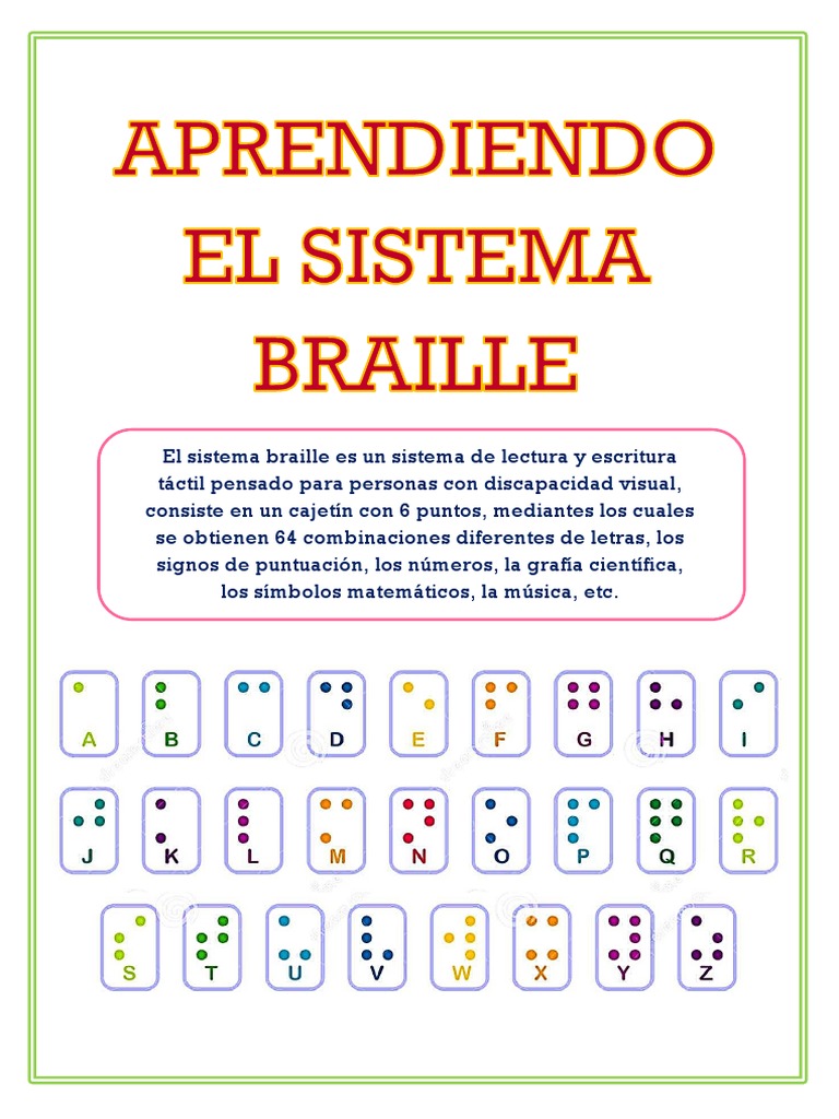 Actividades Braille | PDF