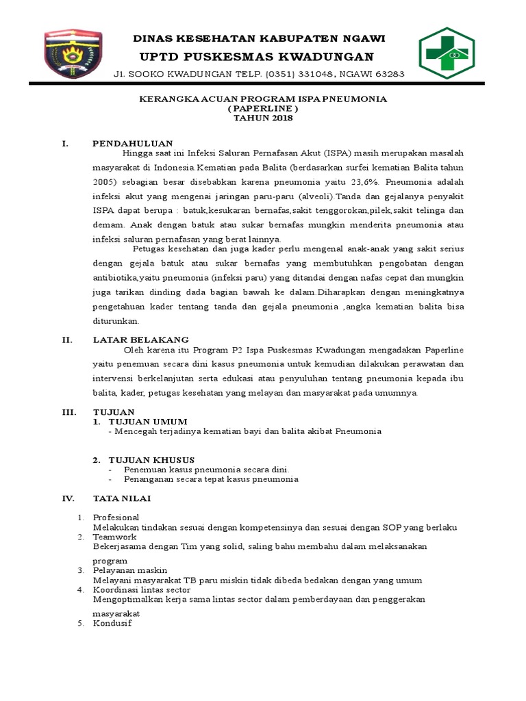 Kap Ispa Pneumonia | PDF
