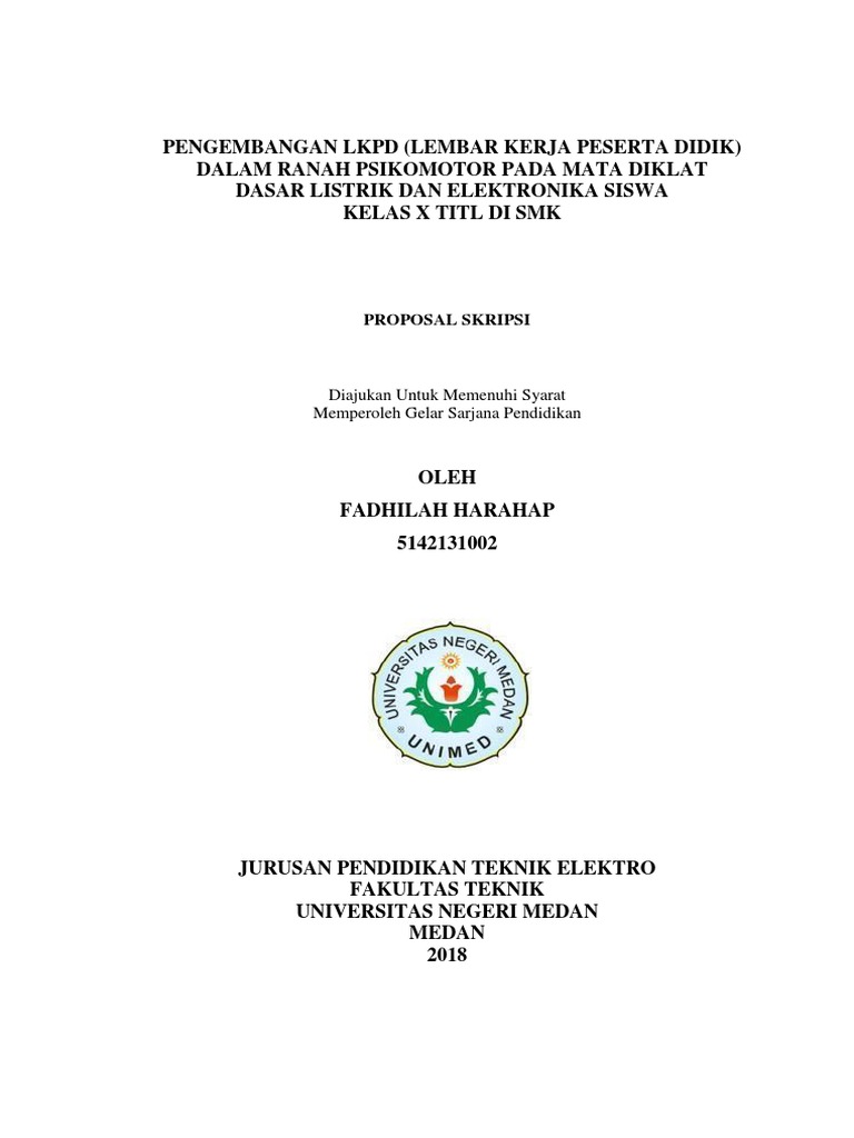Proposal Skripsi: Diajukan Untuk Memenuhi Syarat Memperoleh Gelar ...
