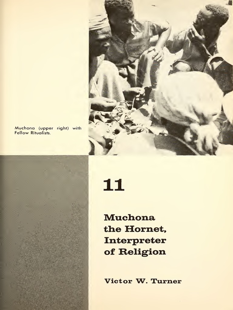 Muchona: Ndembu Rituals and Beliefs | PDF | Rituals | Witchcraft