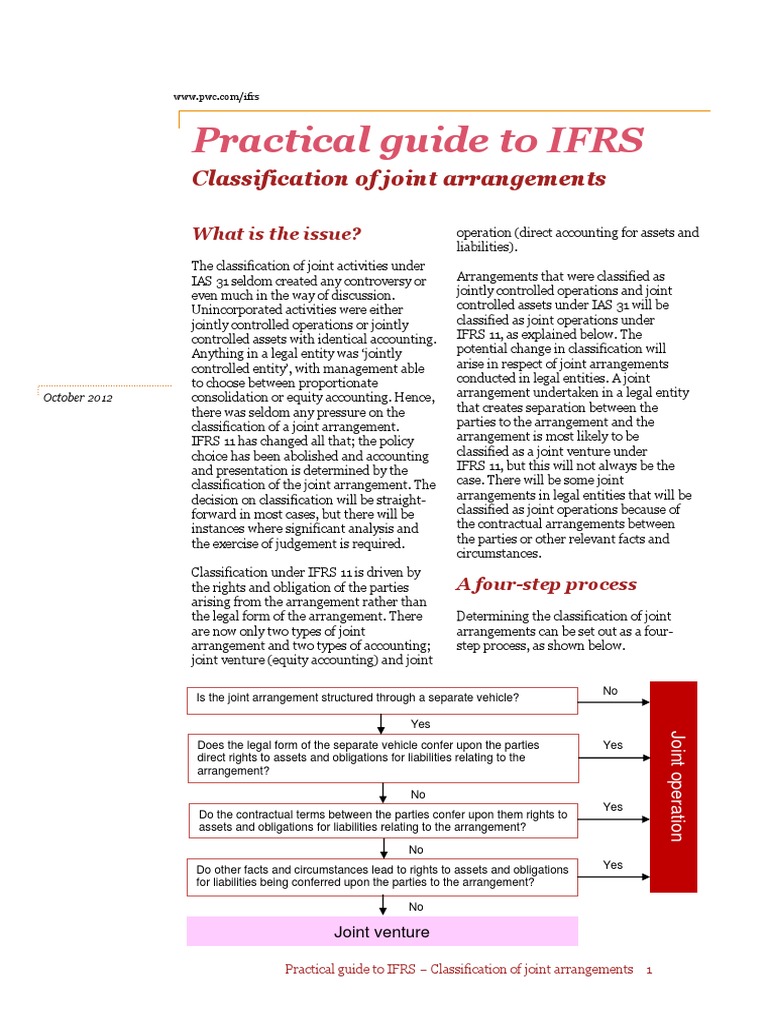 Practical Guide Ifrs11 PDF | PDF | Limited Liability Partnership | Law
