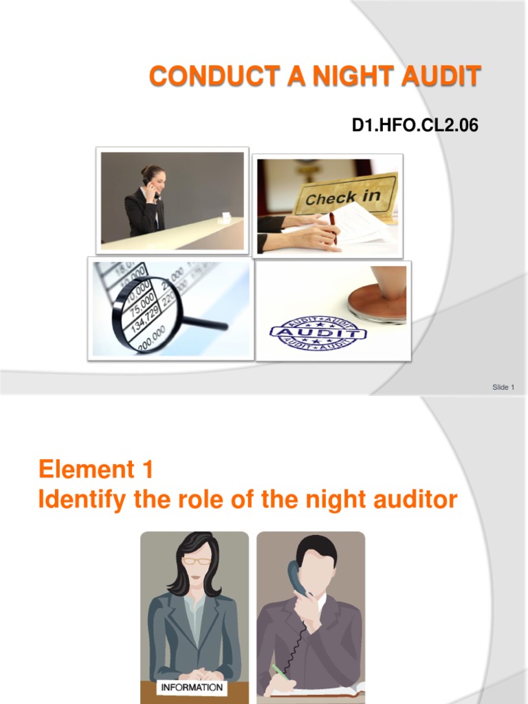 Night Auditor Responsibilities and Tasks | PDF | Point Of Sale | Audit