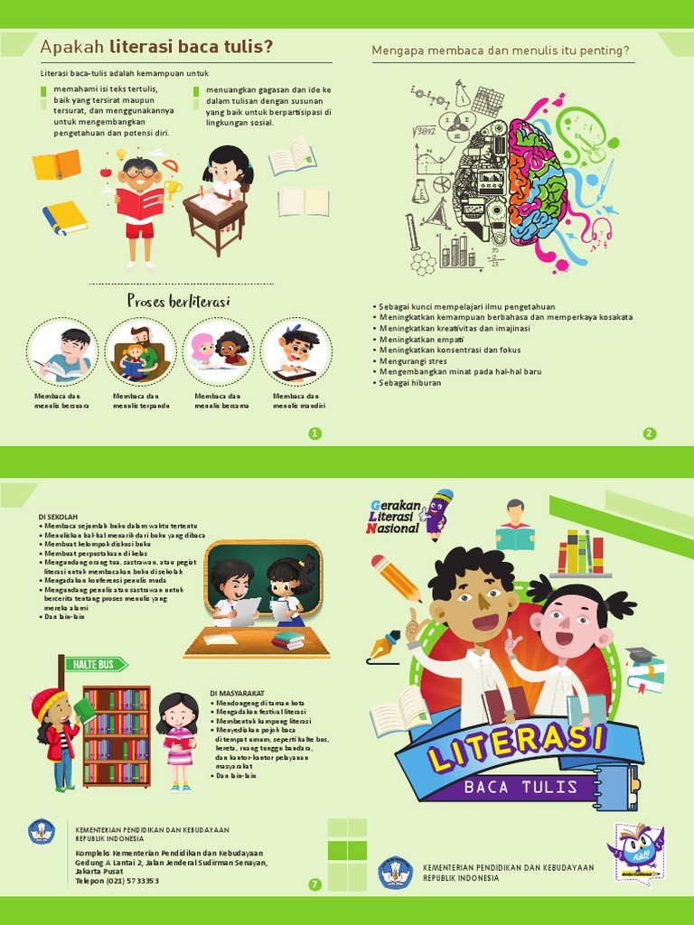 Flyer - Literasi Baca Tulis PDF | PDF