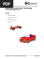 CO2 Dragster Teacher Presentation | PDF | Friction | Design