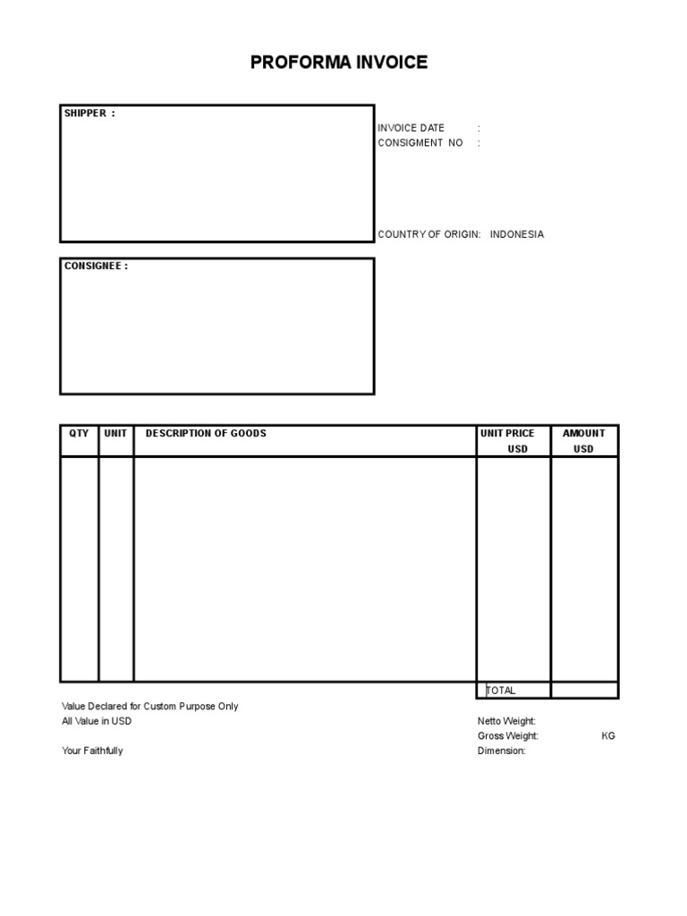 Performa Invoice | PDF | Food And Drink Preparation | Cooking
