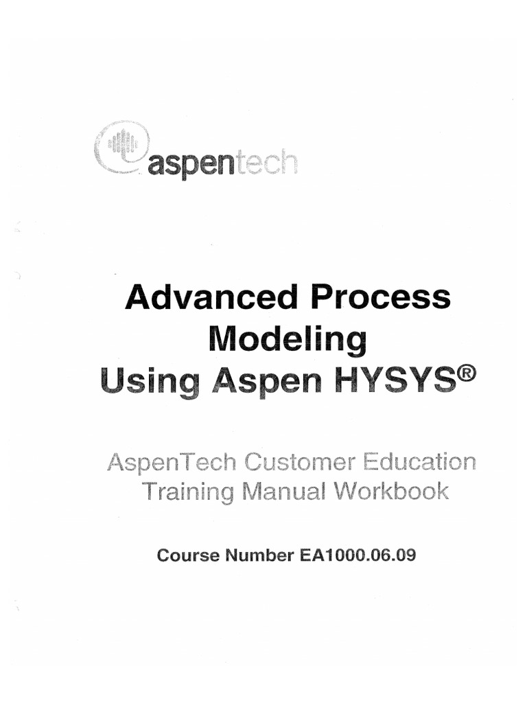 Advanced Hysys Course 2008 | PDF