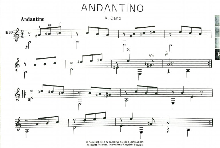 Andantino PDF | PDF