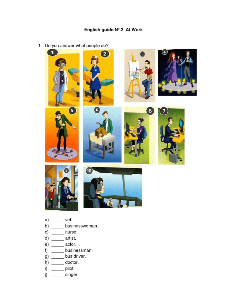 English Guide #2 at Work | PDF | Language Arts & Discipline | Self ...