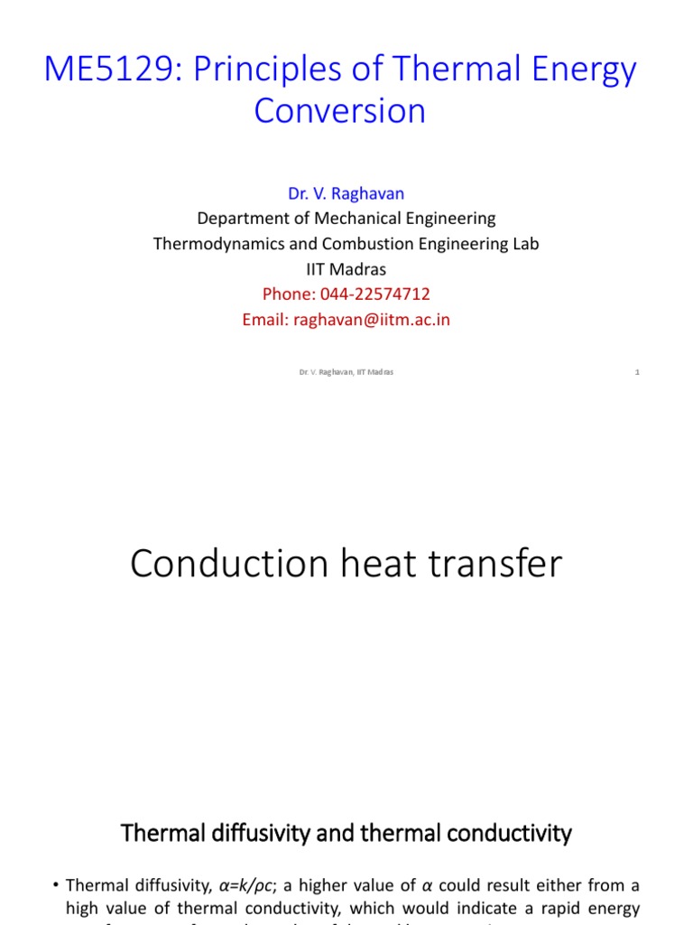 Heat Transfer Review | PDF | Thermal Conduction | Thermal Conductivity