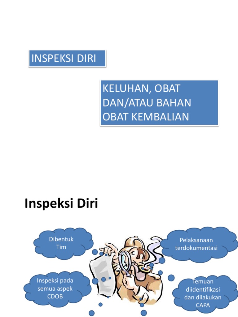 CDOB - Inspeksi Diri, Obat Kembalian Feb 13 TWMG | PDF