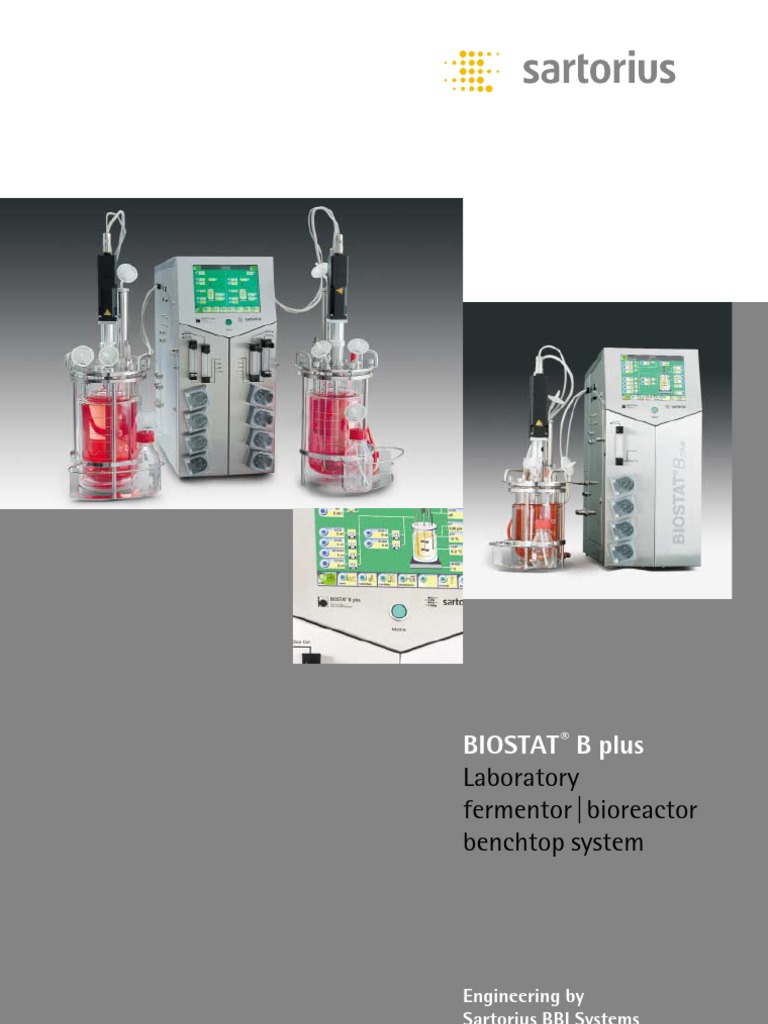 Biostat B Plus Overview Pdf Thermostat Pump