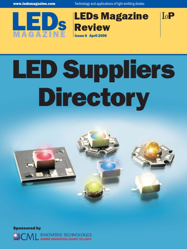 Led Suppliers Directory: Leds Magazine Review | PDF | Light Emitting ...
