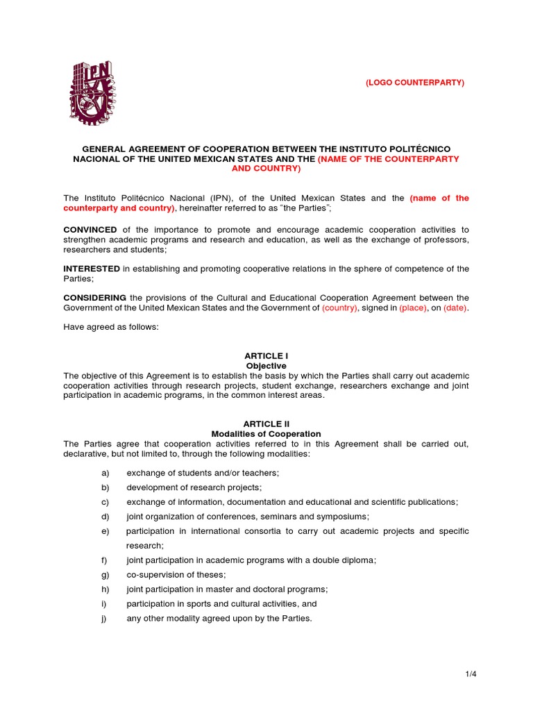 General Agreement 2015 | PDF | Property | Intellectual Property