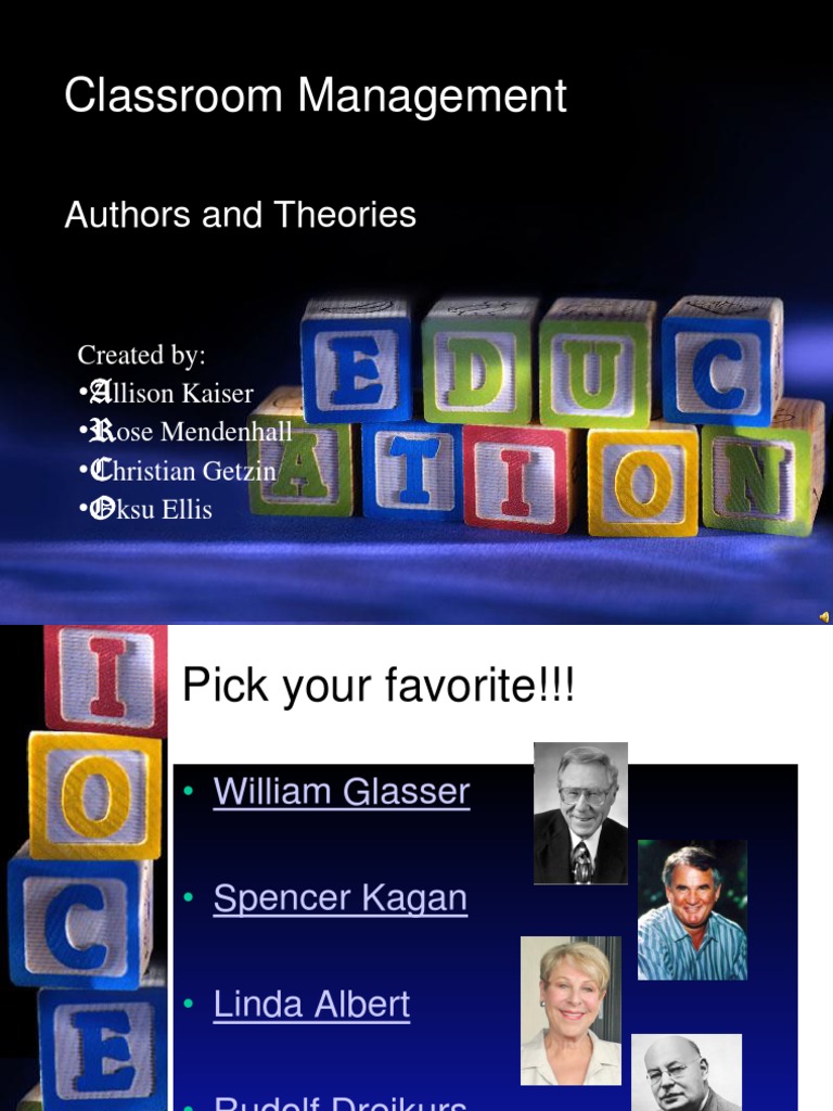 Classroom Management Powerpoint Presentation | PDF | Classroom ...