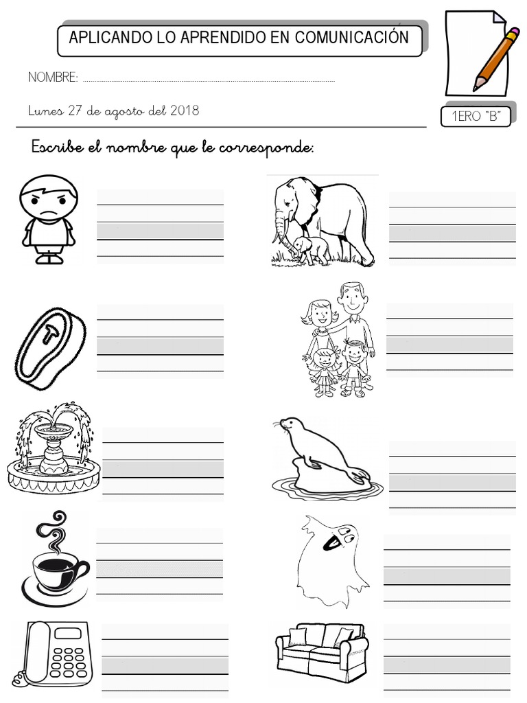 Actividades y Ejercicios con la Letra F | PDF | Ciencias sociales
