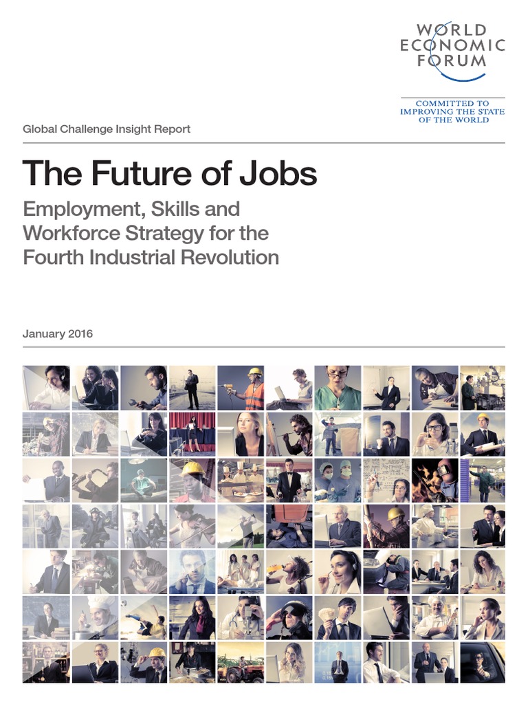 WEF Future of Jobs PDF | PDF | Employment | 3 D Printing
