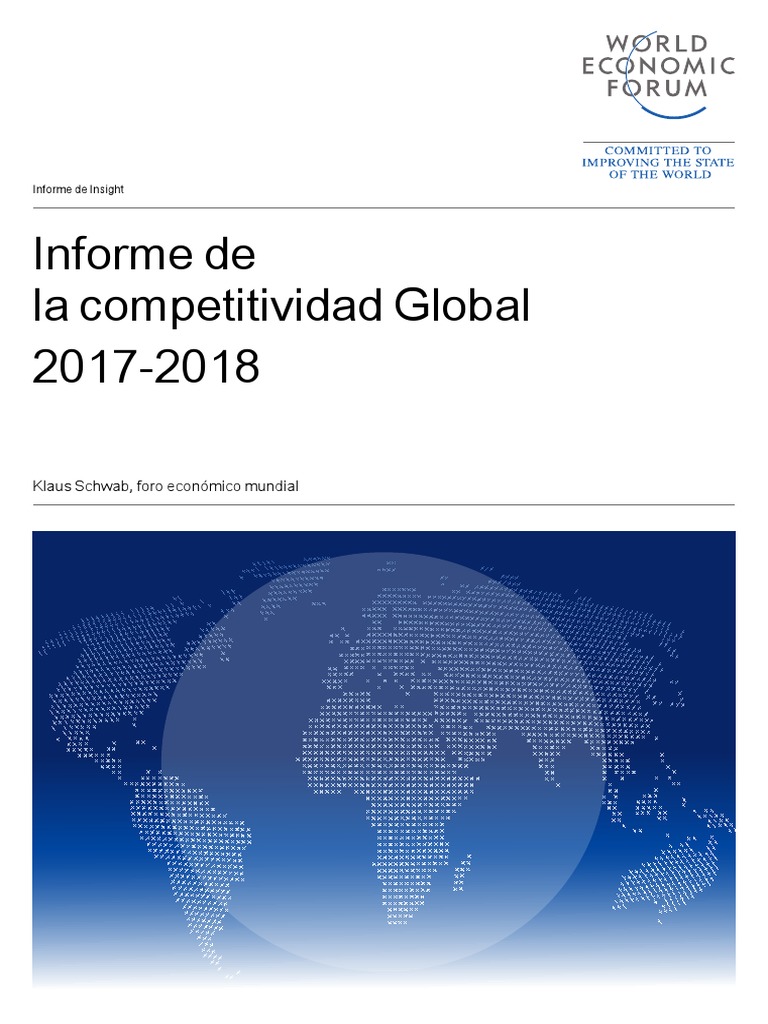 Global Competitiveness Report 2017-2018 (1) Español | PDF | Crecimiento ...