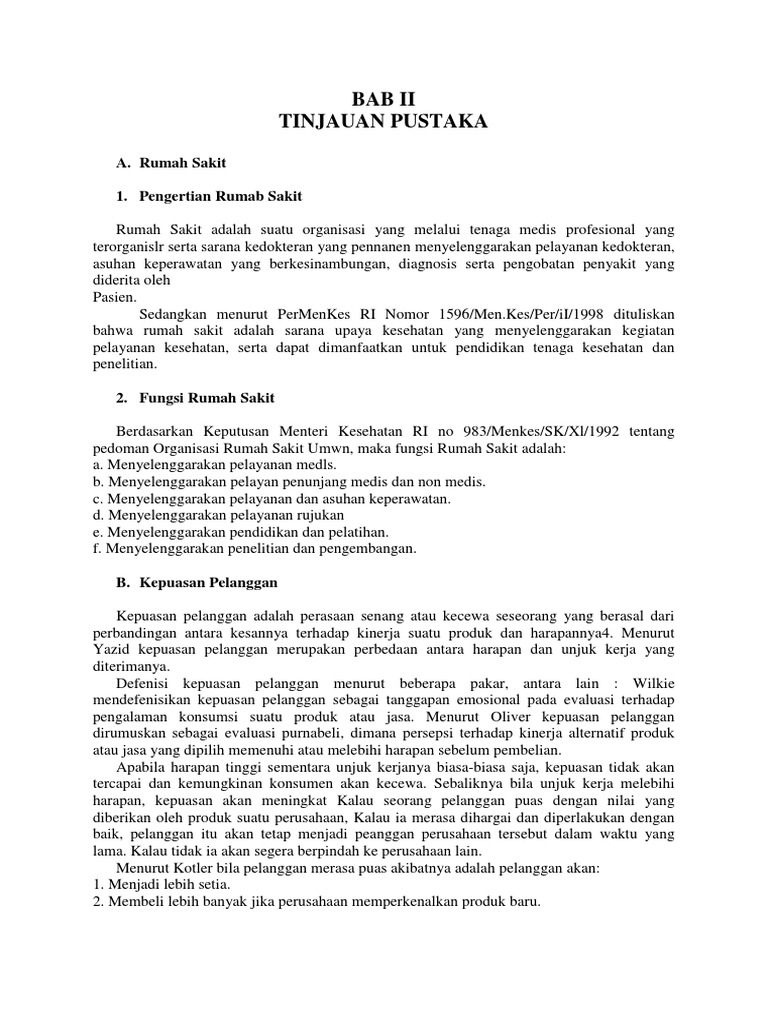 BAB 2 Proposal Penelitian | PDF