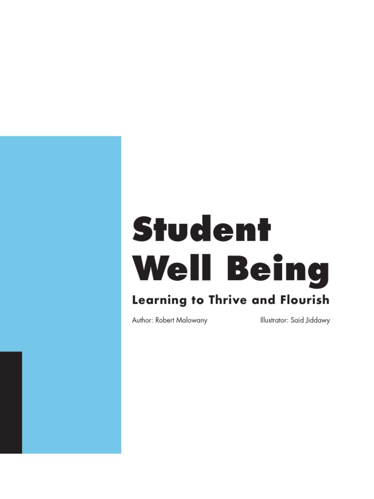 Student Well Being Workbook: Learning To Thrive and Flourish | PDF ...