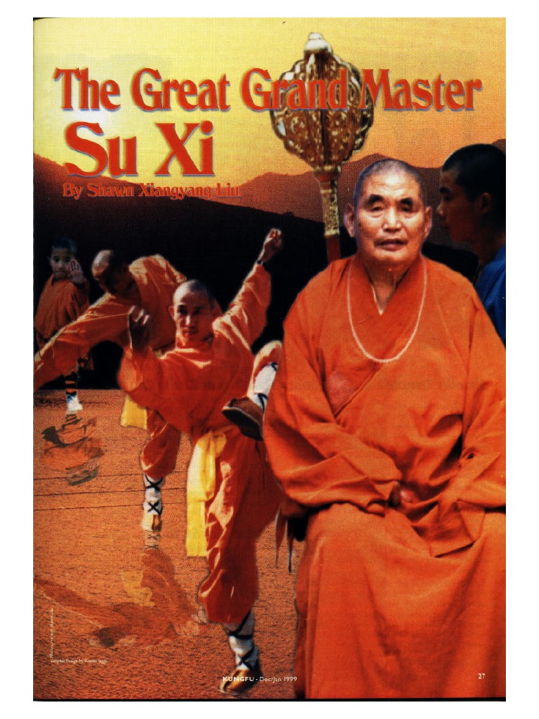 Shaolin Grandmaster Shi Su Xi | PDF