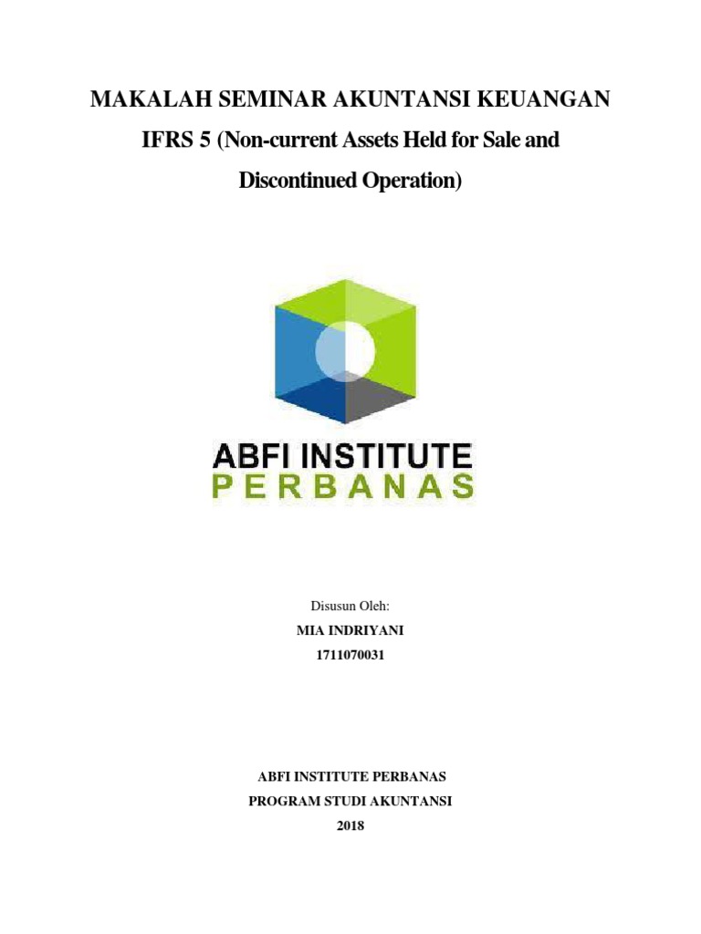 Ifrs 5 | PDF