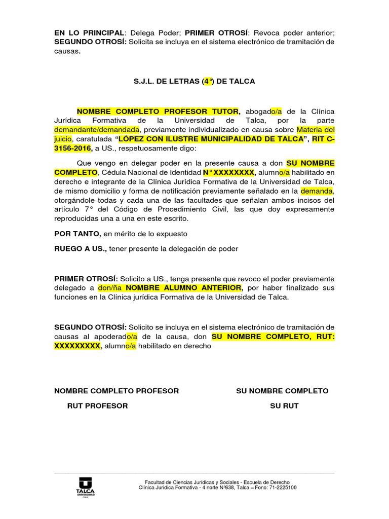 Delega Poder Civil | PDF