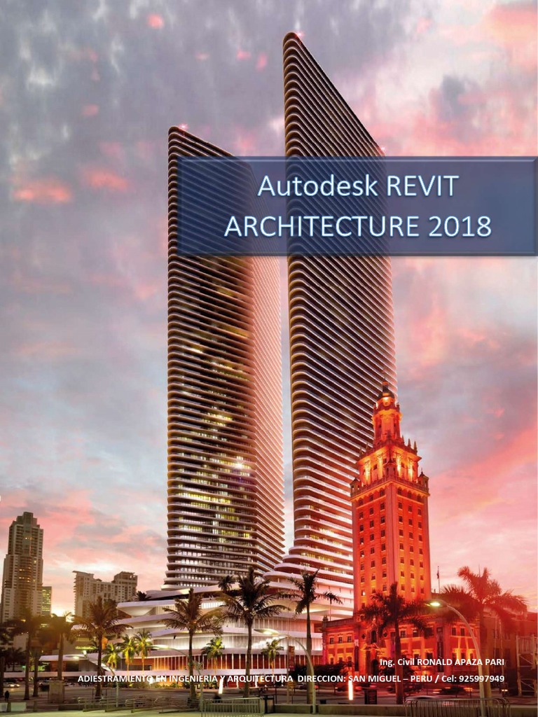 REVIT 2018 Capitulo 1 | PDF | Autodesk Revit | Informática