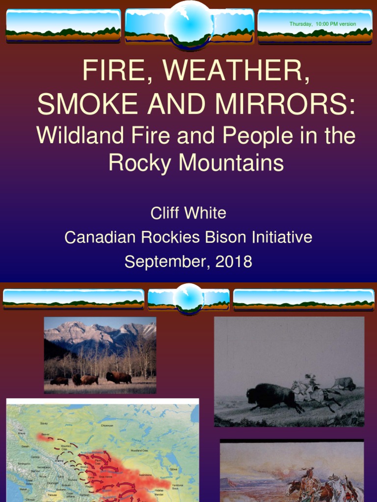 Wildfire Management in the Rockies | PDF | Fires | Physical Geography