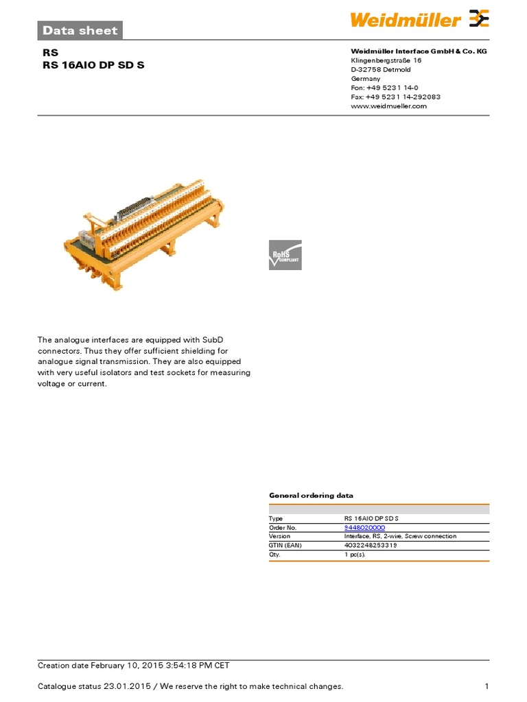 RS 16AIO DP SD S en PDF | PDF