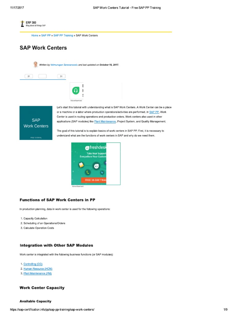SAP Backflush | PDF
