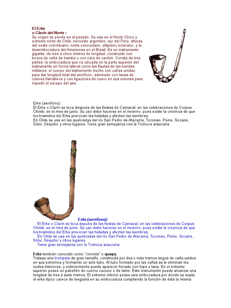 El Erke | PDF | Instrumentos de latón | Organologia