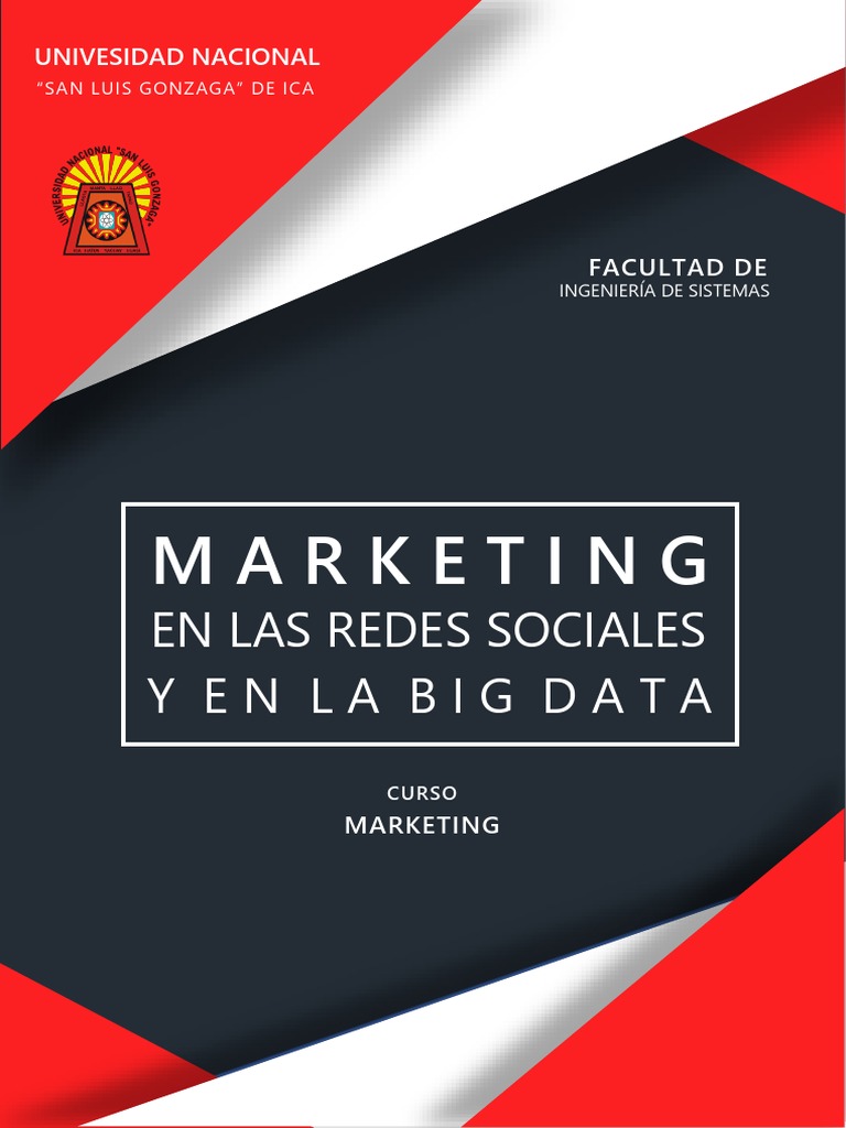 Trabajo Marketing Social Media Big Data 1 | PDF | Big Data | Marketing