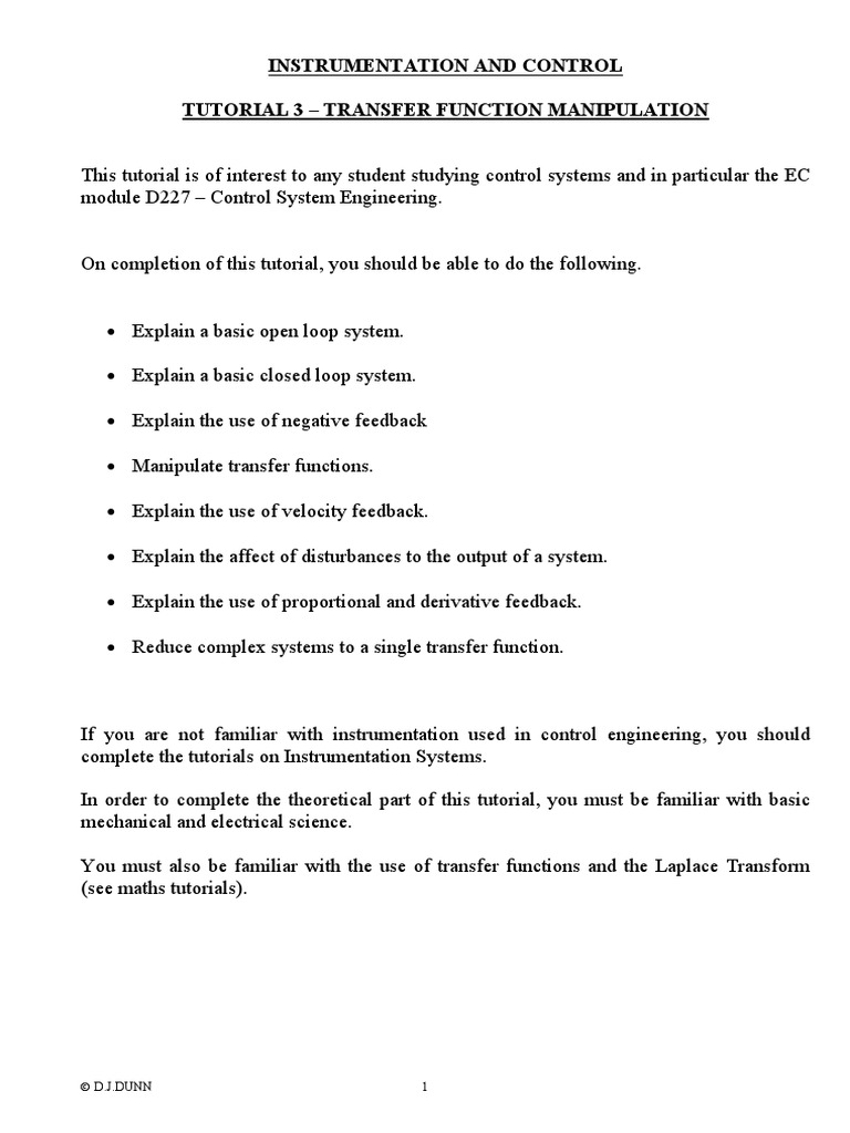 Position Control and Velocity Feedback PDF | PDF | Technology & Engineering