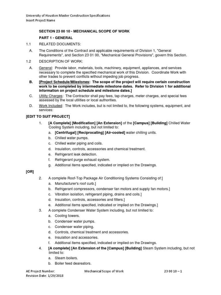 Division 23 - Heating, Ventilating and Air Conditioning | PDF ...