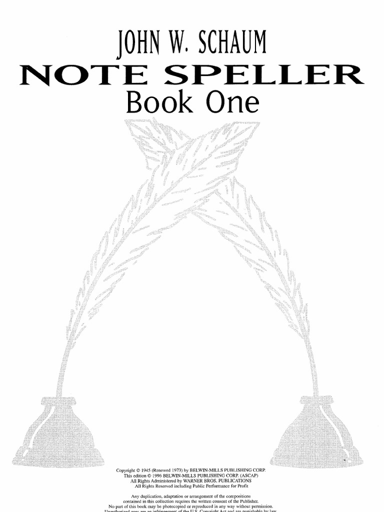 Note Speller Exercices PDF | PDF
