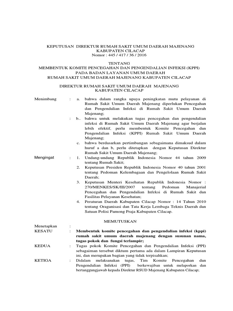 Sk. Komite Ppi | PDF