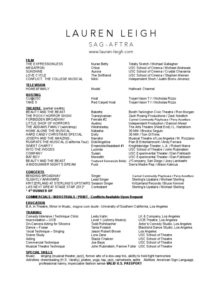 LLB Resume REVISED PDF | PDF | Performing Arts | Entertainment
