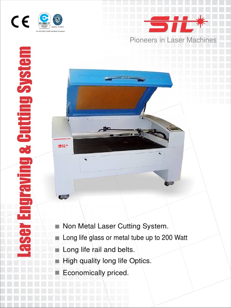 SIL CO2 Engraver | PDF | Engraving | Machines