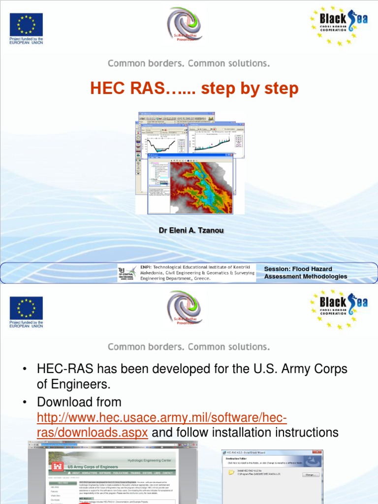 Tutorial Hec Ras | PDF | Flood | Hydrology