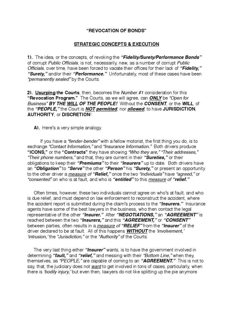 Bond Revocation Strategy Guide | PDF | Victimology | Crime & Violence