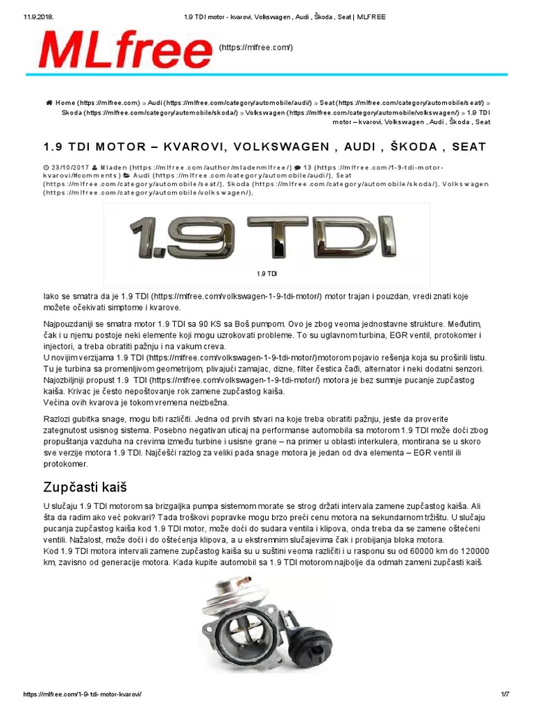 Tdi Motor | PDF