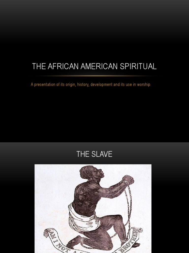 African American Spirituals Sav | PDF | Hymns | Religious Behaviour And ...
